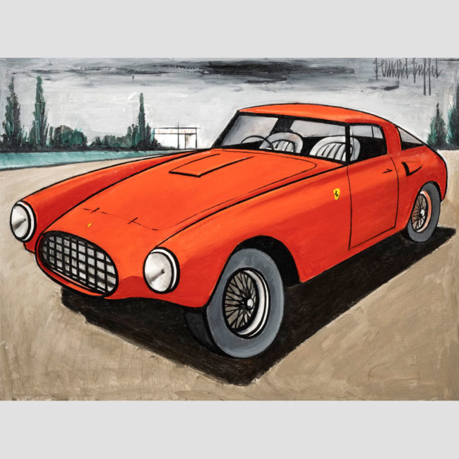 BERNARD BUFFET - Paravent “Monuments de Paris”, 1967 - Galerie de Souzy