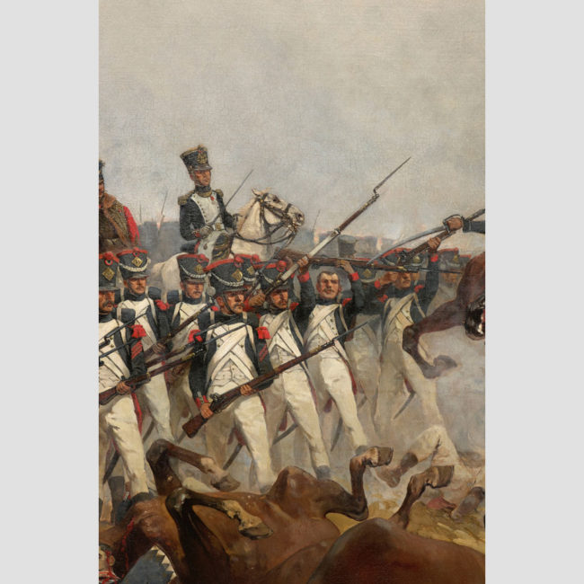 GEORGES HYON - Bataille d’Auerstaedt, le 14 Octobre 1806 - Galerie de Souzy