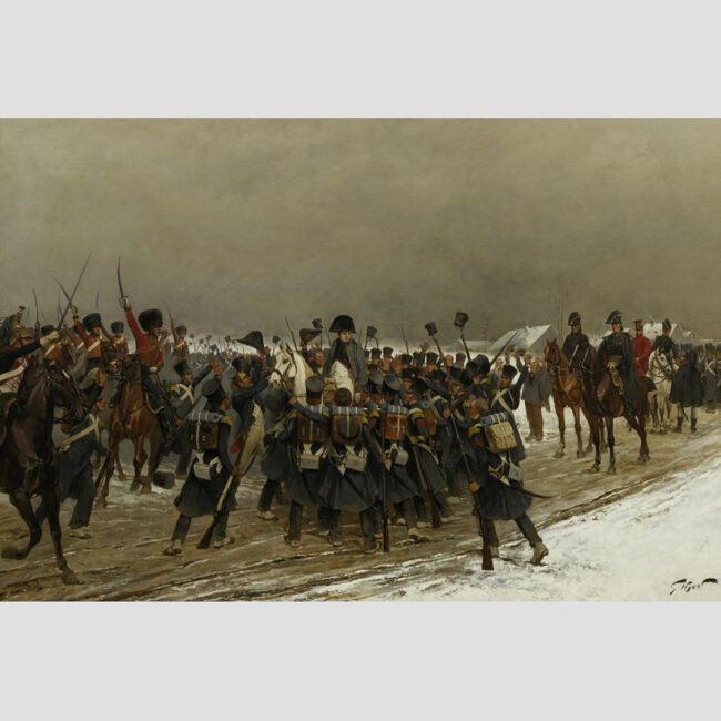 GEORGES HYON - Le retour de l'île d'Elbe - Galerie de Souzy